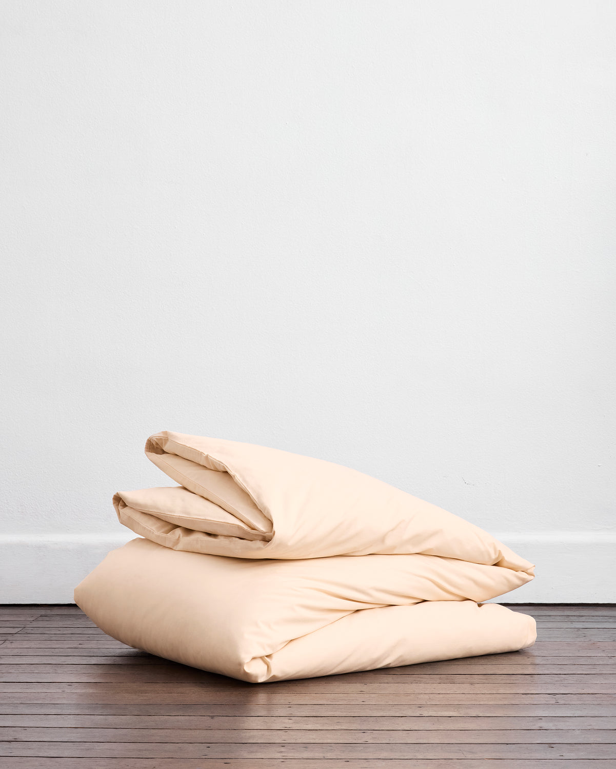 Organic Cotton Percale Bedding Bundle – Vanilla & Butterscotch | Bed ...