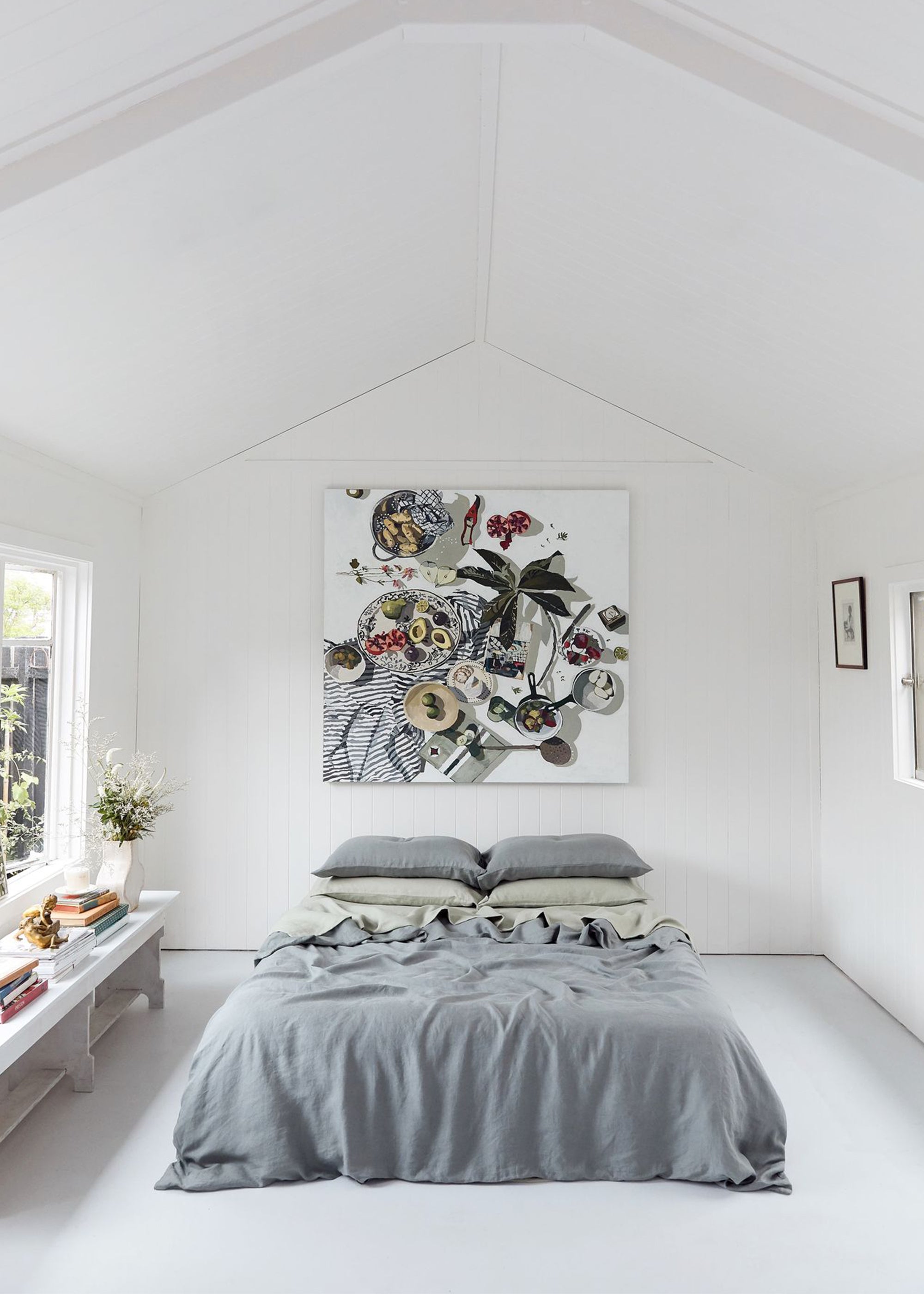 6 Tranquil Bedrooms Featuring Our Mineral Linen Sheets – Bed Threads