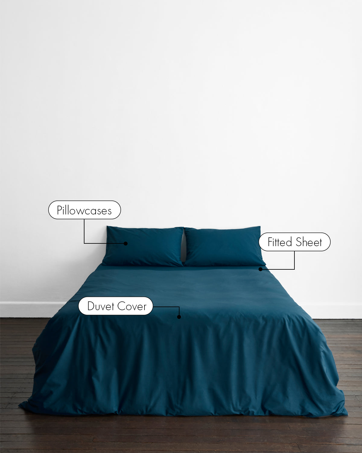 Aegean Organic Cotton Percale Bedding Set – Bed Threads