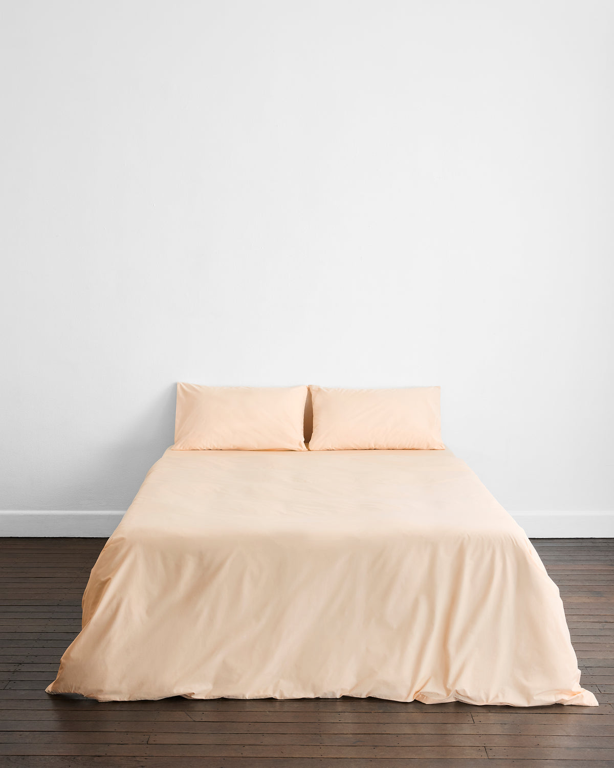 Organic Cotton Percale Bedding Set - Vanilla | Bed Threads